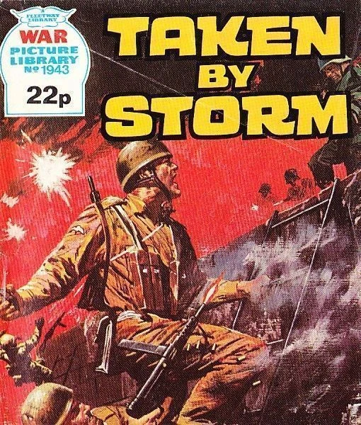 A FLEETWAY WAR Picture Library Pocket Comic Book Magazine #1943 TAKEN ...