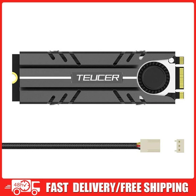 3 PIN M.2 Solid State Hard Disk Fan Heatsink for NVMe 2280 SSD $29.36 ...