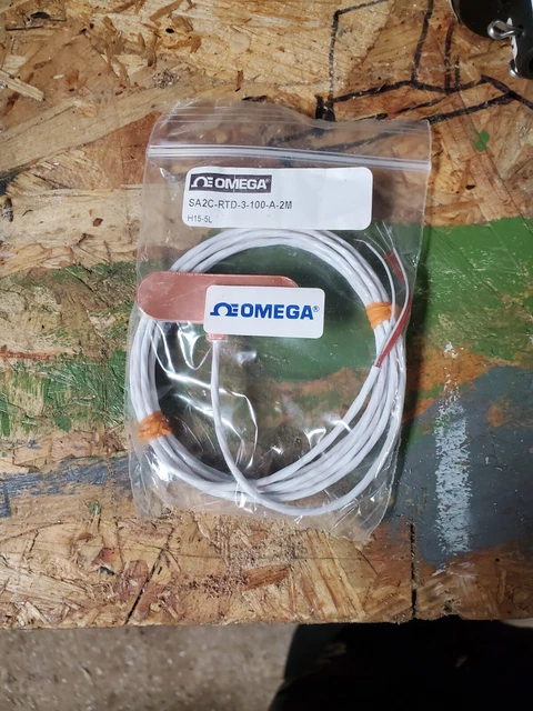 WATER RESISTANT PT100 Surface Temperature Sensor OMEGA SA2C-RTD-3-100-A ...