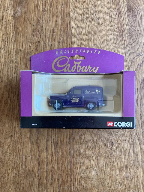 CORGI CLASSICS 61209 AUSTIN A35 VAN CADBURYS LIVERY in CADBURY LOGO BOX ...