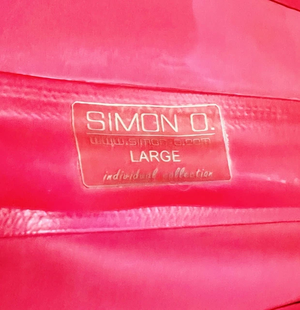 SIMON O. LATEX Catsuit ouvert - chloriert mit Special Strap On Feature ...