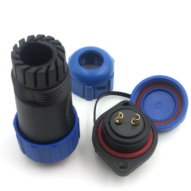 PANEL WATERPROOF CABLE Connector Plug Socket Protection Replacement ...