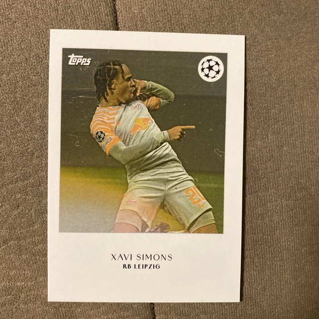 TOPPS SIMPLICIDAD UCC 2023 2024 Rb Leipzig Xavi Simons EUR 3,99 ...