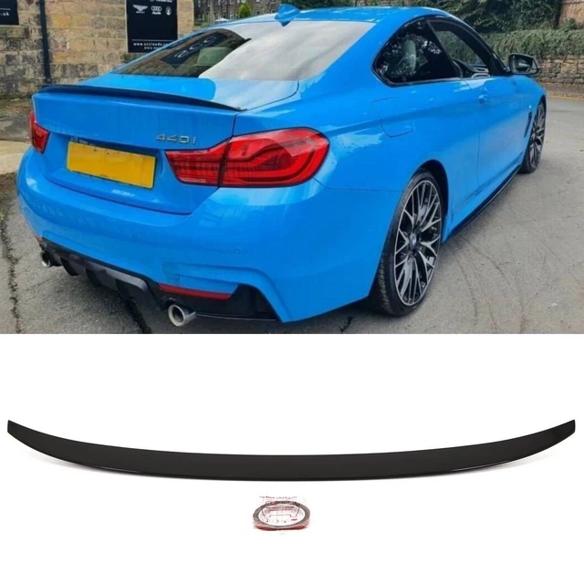 BMW 4 SERIES Coupe F32 Rear Boot Lip Spoiler M Performance Style Gloss ...