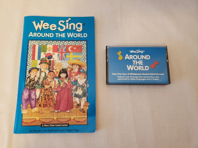 WEE SING AROUND the World Book & Cassette $6.00 - PicClick