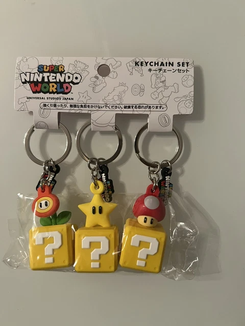 MARIO QUESTION BLOCK Keychain, Exclusive To Universal Studios Japan ...
