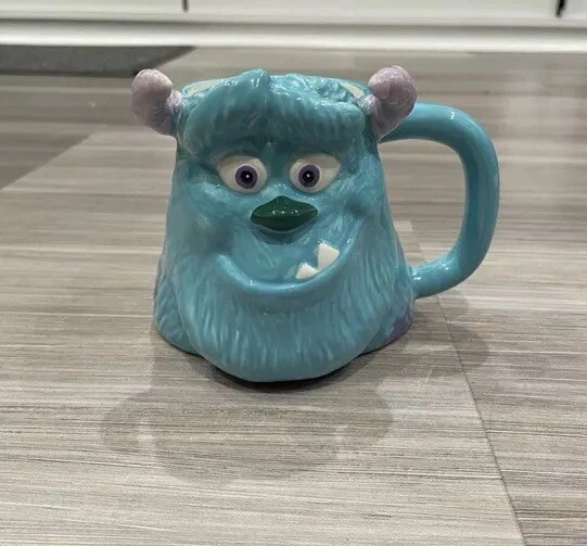 DISNEY PIXAR MONSTERS Inc Blue Sully 3D Mug Tea Coffee £13.00 - PicClick UK