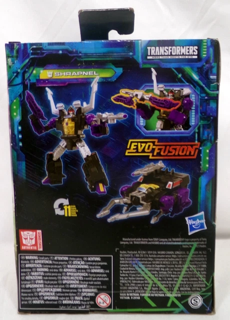 HASBRO TRANSFORMERS LEGACY Evolution Figura Accion Shrapnel Insecticon ...