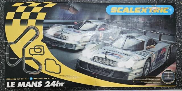 SCALEXTRIC LE MANS 24hr Set Mercedes £104.72 - PicClick UK