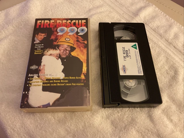 FIRE RESCUE 999 - VHS Video Cassette Tape VGC 1994 £8.64 - PicClick UK