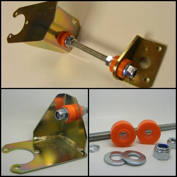 CLASSIC MINI ULTIMATE Engine Steady For 1275 Carb INC BLACK POLYFLEX UK ...