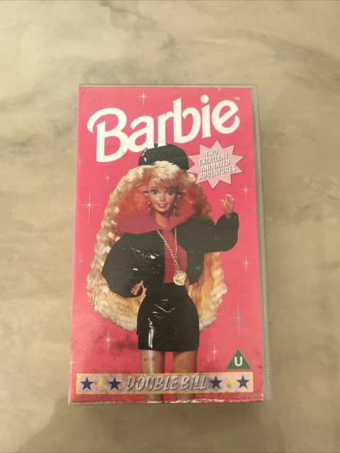 BARBIE VHS VIDEO TAPE DOUBLE BILL 90s Vintage £8.52 - PicClick UK