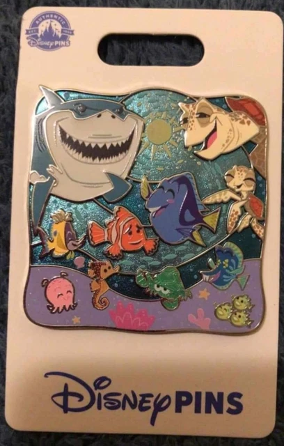 2024 - DISNEY Finding Nemo Family Cluster Pin Merlin Dory Supporting ...