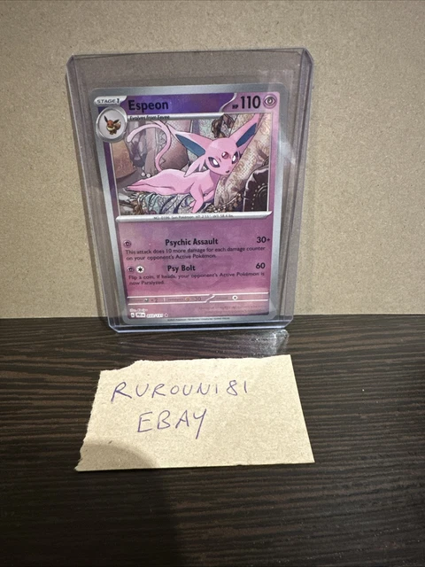 ESPEON EX 033/131 Pokemon Prismatic Evolutions Pokeball English £7.48 ...