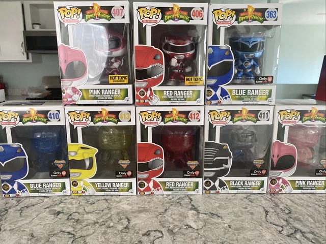 POWER RANGERS MMPR Funko Pops GameStop/Hot Topic exclusifs EUR 329,90 ...
