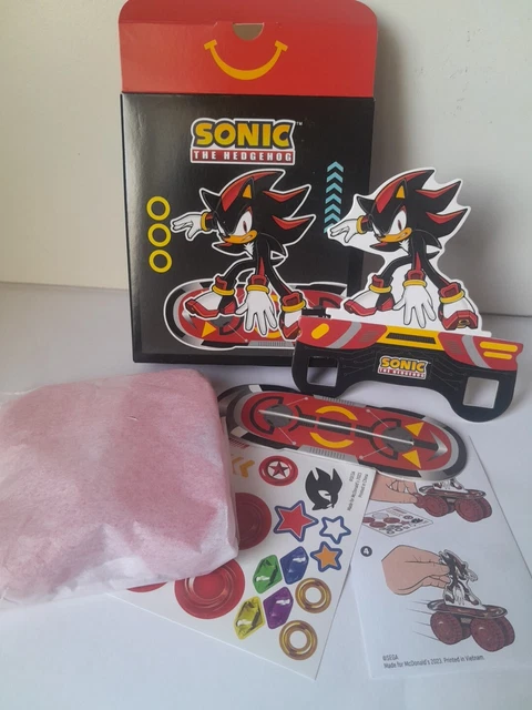 MCDONALD'S HAPPY MEAL 2024 SONIC THE HEDGEHOG MCDONALDS MCDO GIOCO Scat ...