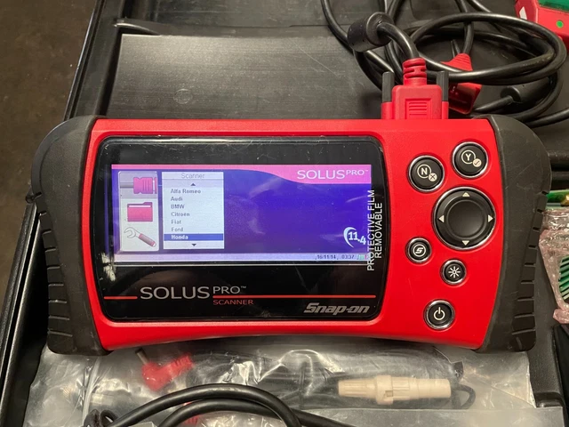 SNAP ON SOLUS Pro OBD Diagnostic Tool/Code Reader £325.00 - PicClick UK