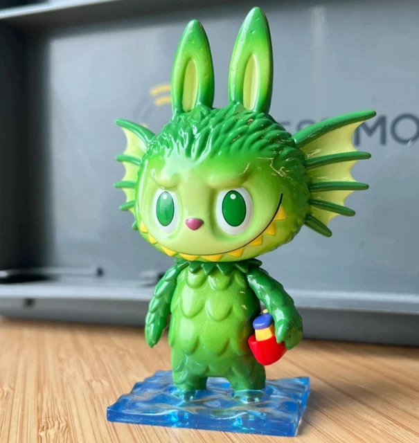 POP MART X HOW2WORK Labubu The Monsters Kaiju Sea Monster Mini Figure ...
