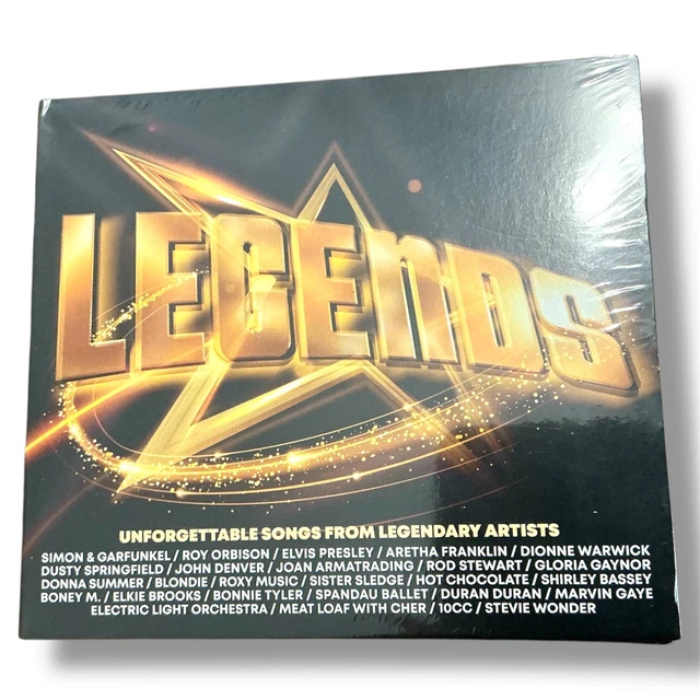 LEGENDS CD 3 discs (2025) Classic Tracks From 60s, 70s & 80s new sealed ...