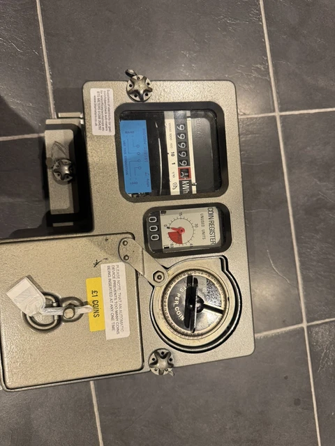 VINTAGE ELECTRICITY METER Prepayment Coin Operated £65.00 - PicClick UK