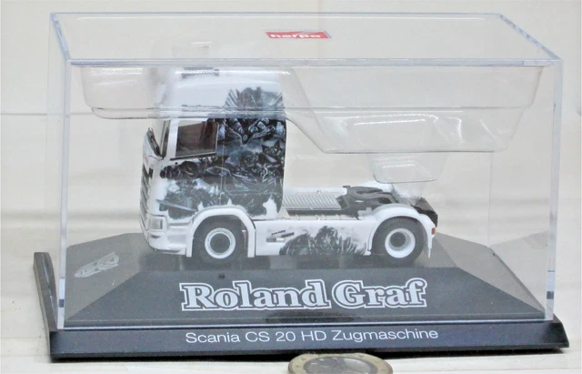 HERPA 111089 Scania CS 20 HD Zugmaschine "Roland Graf" EUR 25,00 ...