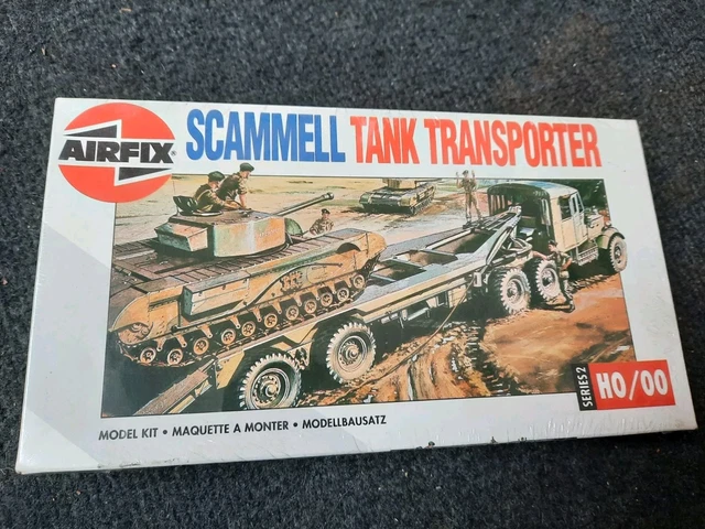AIRFIX H0/00 Scammell Tank-Transporter, ungebauter Bausatz EUR 12,00 ...