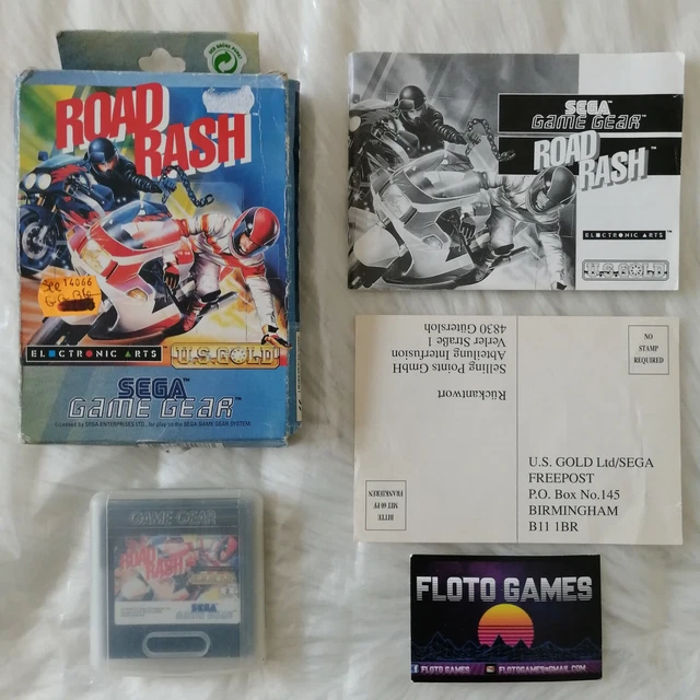 JEU ROAD RASH pour Sega Game Gear PAL Complet CIB - Floto Games EUR 55 ...