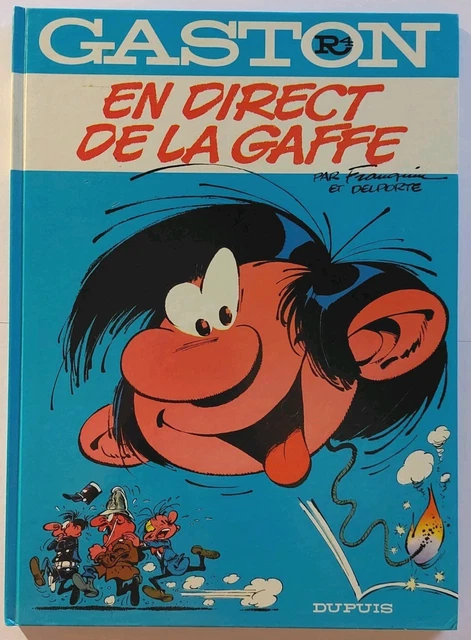 BD GASTON LAGAFFE R4 En Direct de la Gaffe 1977 Dupuis EUR 8,99 ...