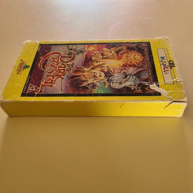 THE DARK CRYSTAL VHS Cassette Tape 1982 Muppets Home Video Kidspics $19 ...