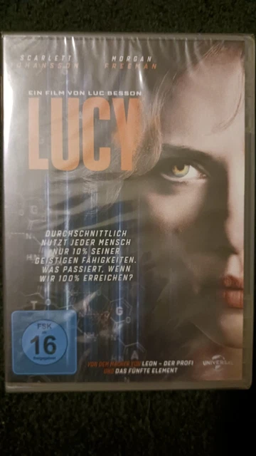 LUCY - SCARLETT Johansson - Morgan Freeman Dvd 1-Disc Amaray Zustand: Neu/Ovp EUR 1,00 - PicClick DE