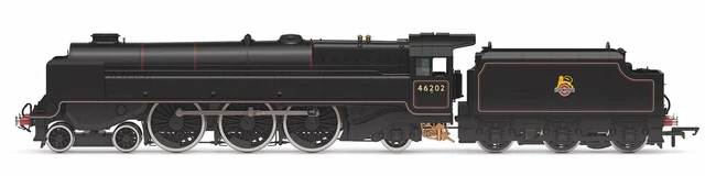 HORNBY R30135PRINCESS ROYAL Class Turbomotive 46202 BR Black early ...