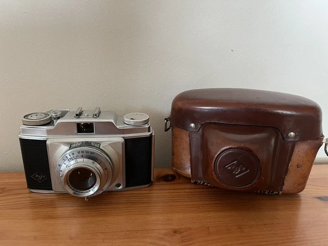 AGFA SILETTE FILM Camera Prontor-S Shutter Apotar 3.5/45 45mm Lens ...