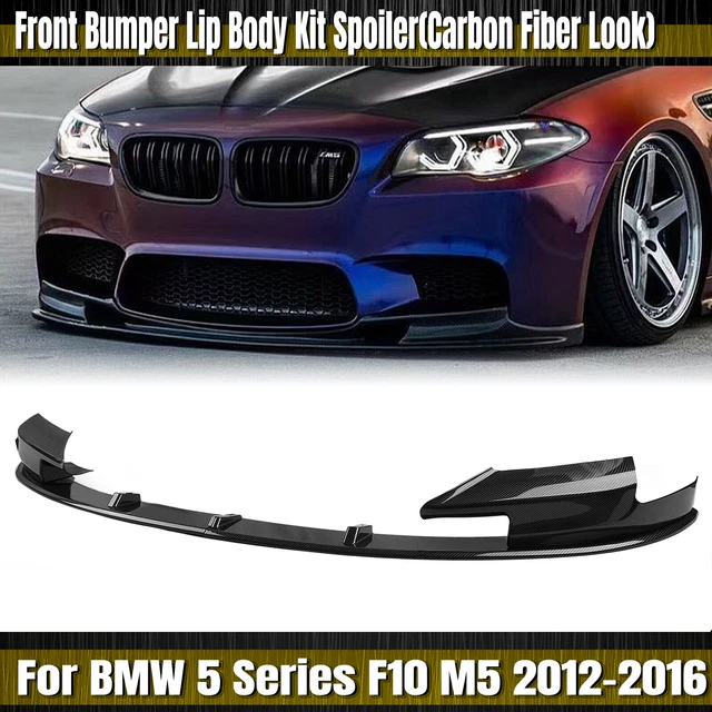 FRONT BUMPER SPOILER Lip Body Kit For BMW 5 Series F10 M5 2012-16 ...