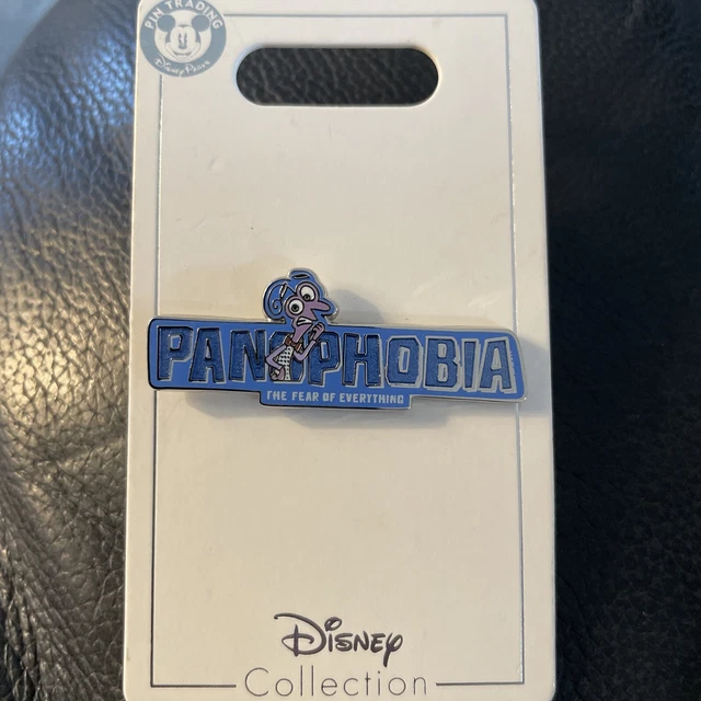 DISNEY PARKS PIN Pixar Inside Out "Panophobia" The Fear of Everything ...