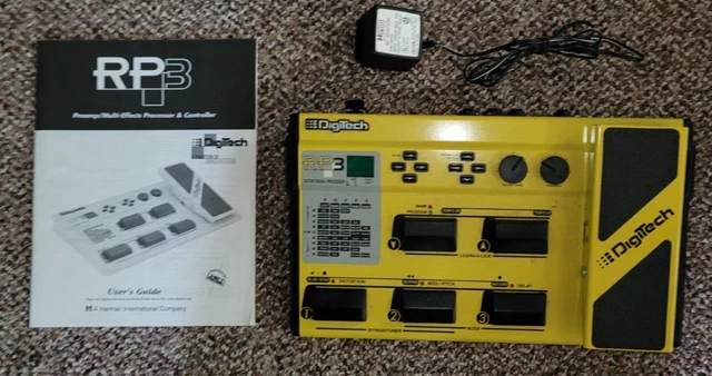 DIGITECH RP-3 GUITAR Signal Processor Multi-effects $33.00 - PicClick