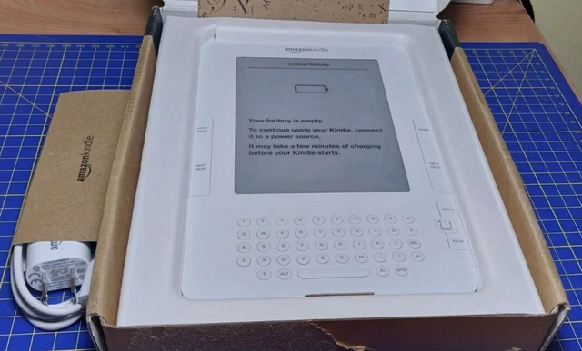 AMAZON KINDLE KEYBOARD Second Generation Model D00701 6'' 2GB - Brand ...