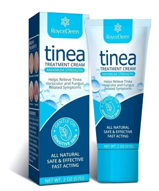 ROYCEDERM TINEA VERSICOLOR Treatment Cream Antifungal 57g / 2 OZ £11.41 ...
