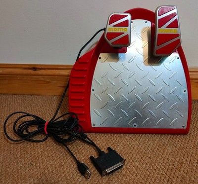 RETRO LOGITECH WINGMAN MOMO Force Sim Racing *PEDAL SET ONLY* WORKING ...