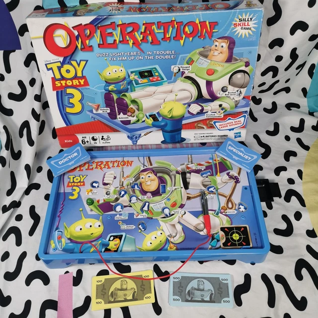 HASBRO DISNEY TOY Story 3 Operation Buzz Lightyear Game Tested Working ...