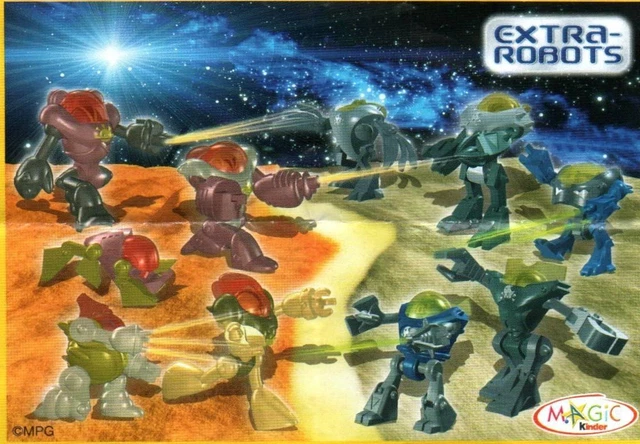 KINDER SURPRISE EXTRA-ROBOTS 2S84 / 2S-84 + BPZ EUR 0,50 - PicClick FR