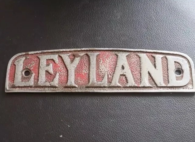 EARLY OLD ORIGINAL Leyland Bus, Lorry, Coach,Wagon, Badge Emblem £45.00 ...