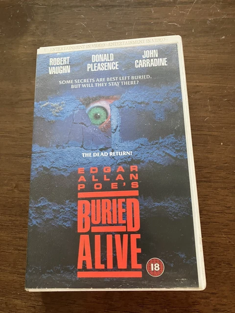 BURIED ALIVE - Entertainment In Video - Big Box - Ex Rental - VHS £7.99 ...