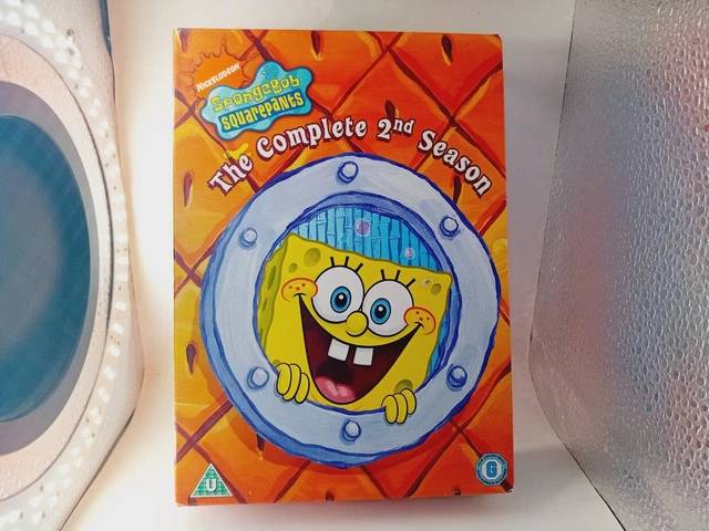 SPONGEBOB SQUAREPANTS NICKELODEON The Complete 2nd Season DVD Box Set ...