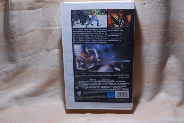 Vhs Video Demolition Man Vhs Warner Sylvester Stallone Wesley Snipes