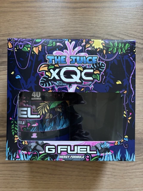 GFUEL XQC THE Juice Collectors Box Limited Edition $140.00 - PicClick CA
