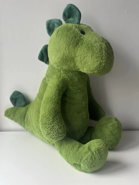LARGE GREEN DINOSAUR Soft Toy Teddy T-Rex 40cm Plush £2.77 - PicClick UK