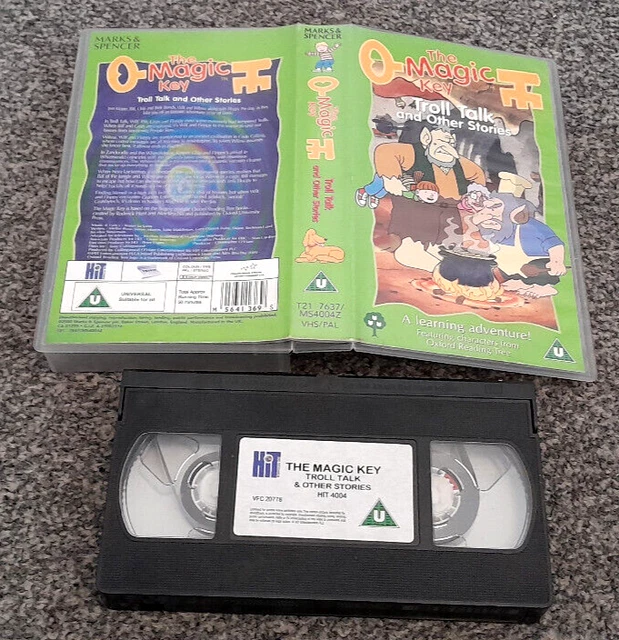 THE MAGIC KEY Troll Talk And Other Stories Pal Vhs Video Children Kids ...