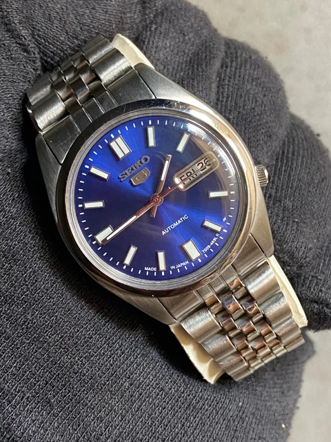 VINTAGE SEIKO 5 Men's Automatic Watch 7009 Day/Date £11.64 - PicClick UK