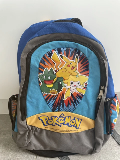 2007 POKEMON PIKACHU Kids Backpack $24.95 - PicClick AU