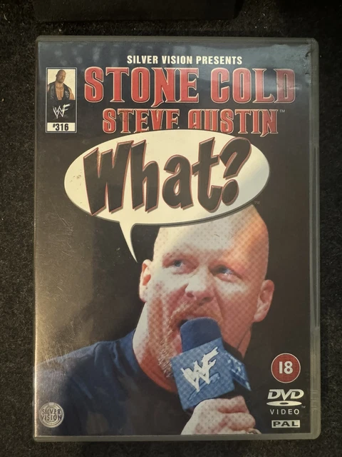WWF - STEVE Austin - What? DVD | WWE Wrestling Rare FREEPOST £9.99 ...